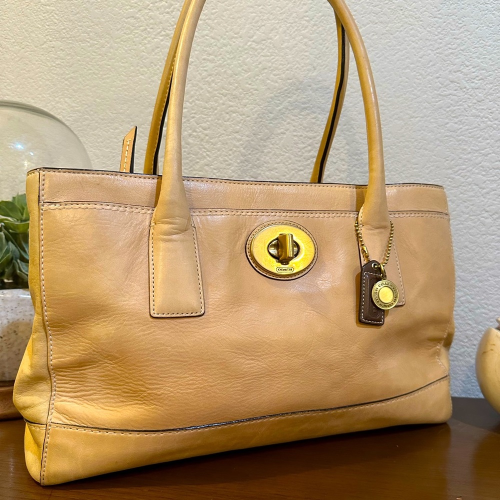 Coach Limited Edition Hampton Madeline Leather Satche… - Gem